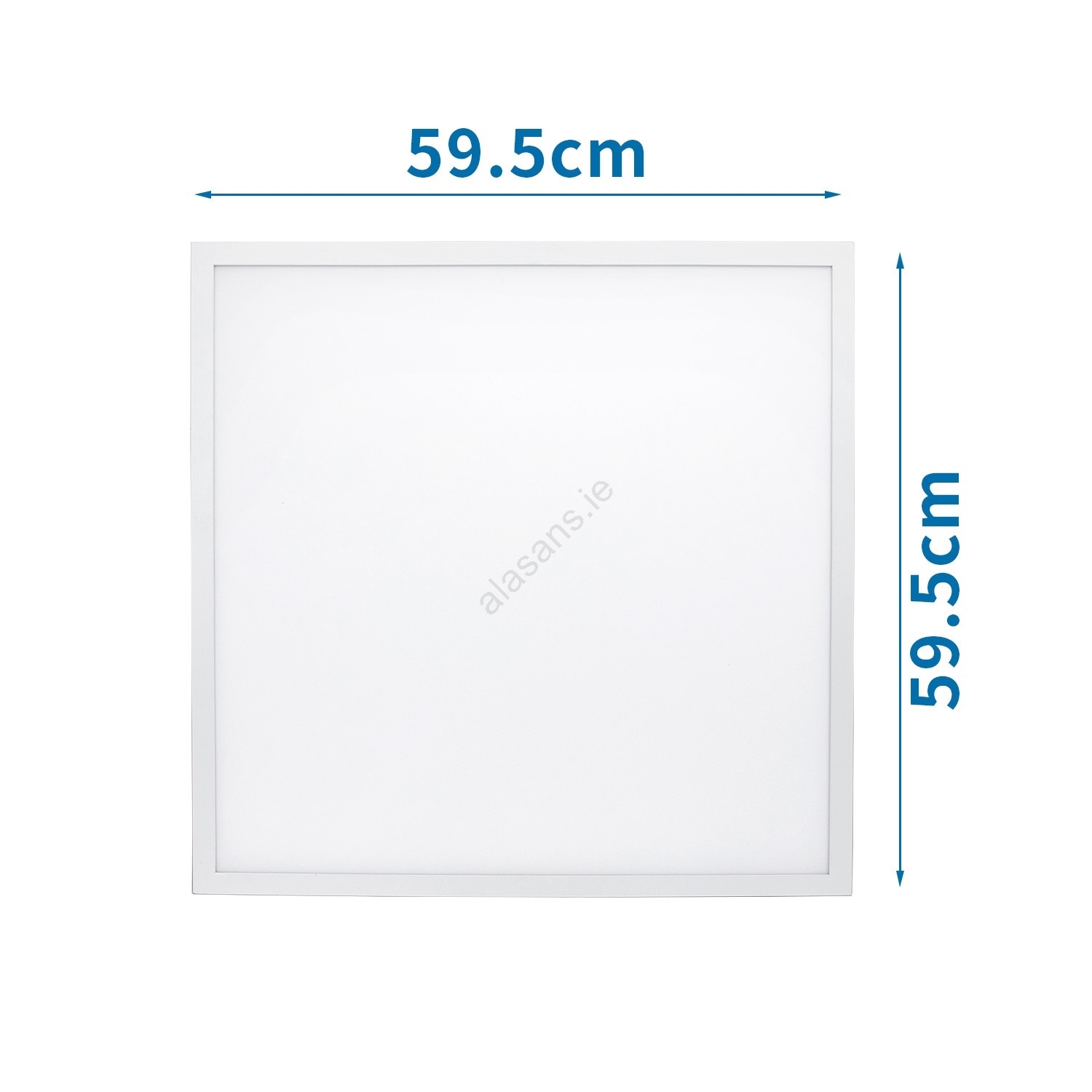 Aigostar - LED Recessed panel LED/50W/230V 4000K 60x60 cm | Alasans
