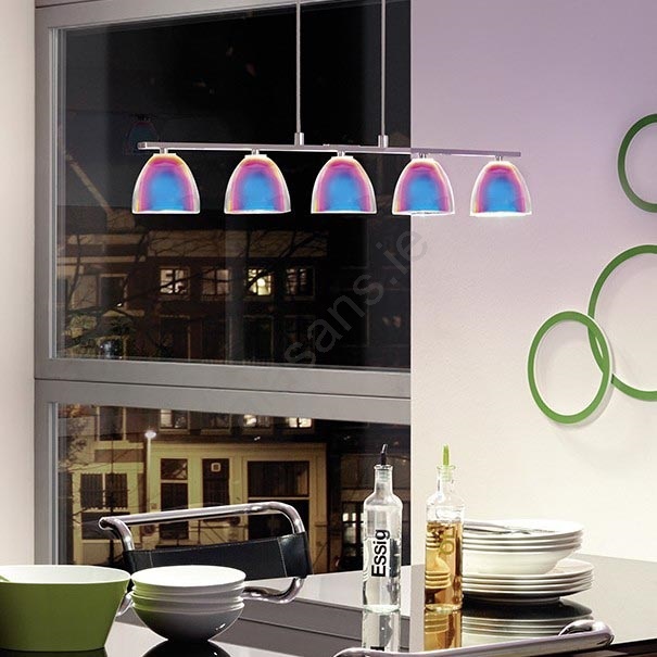 Eglo 90079 - Pendant light ACENTO 5xG9/33W/230V | Alasans
