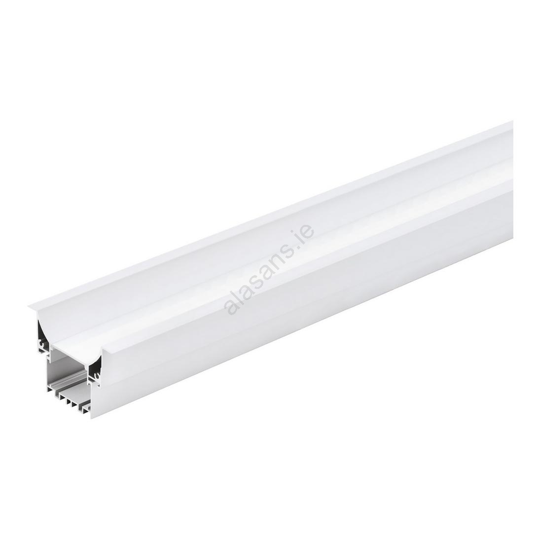 Eglo 99002 - Recessed profile for LED strips RECESSED 65x45x1000 mm ...
