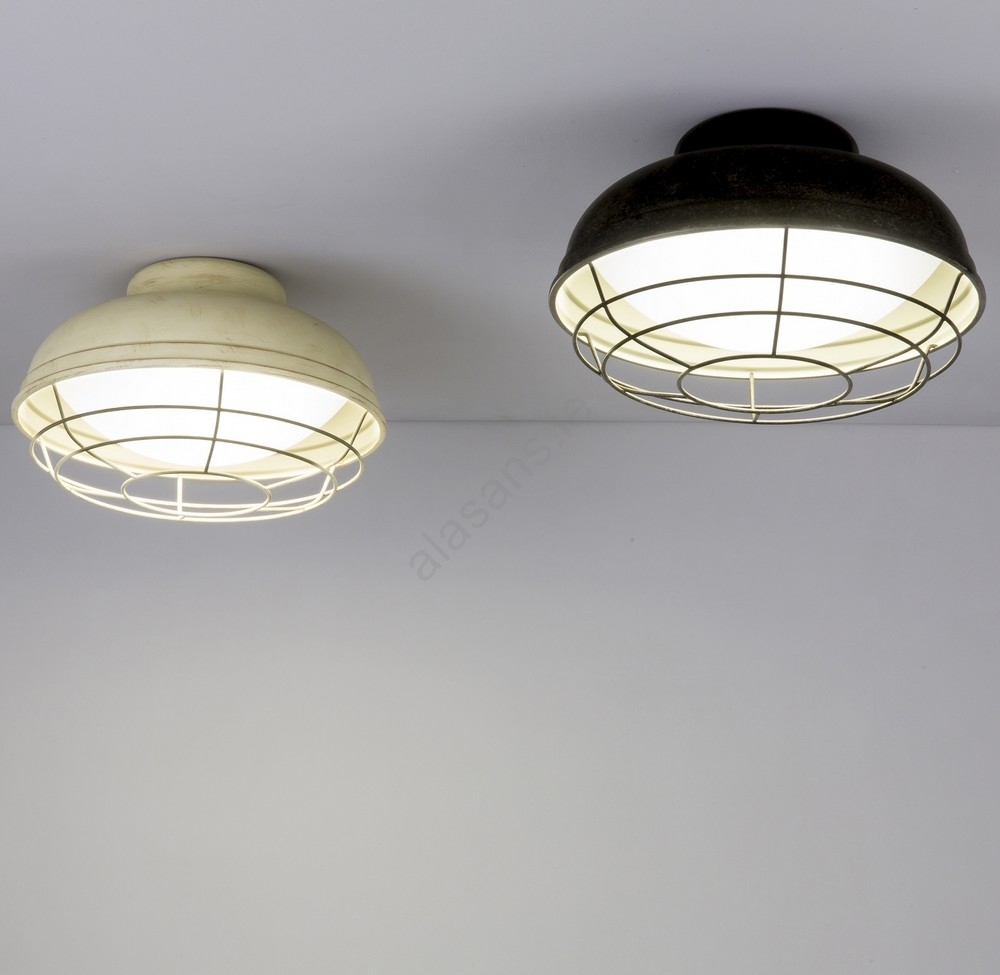 FARO 71158 - Outdoor ceiling light HELMET 2xE27/12W/230V IP44 | Alasans