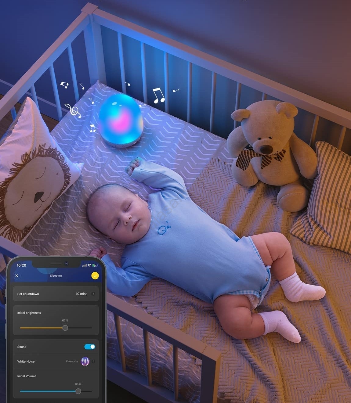 Govee - RGBIC Night Smart LED light with a speaker Wi-Fi | Alasans