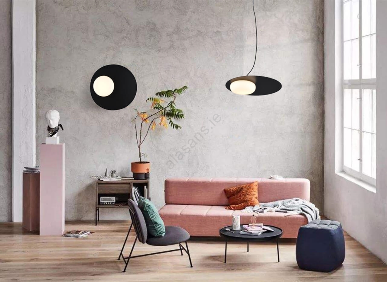 Klausen 100012 - LED Ceiling light PETIT LED/12W/230V black | Alasans