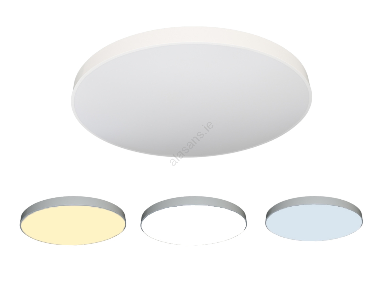 LED Ceiling Light LED/200W/230V 3000/4000/6500K Ø 100 cm White | Alasans