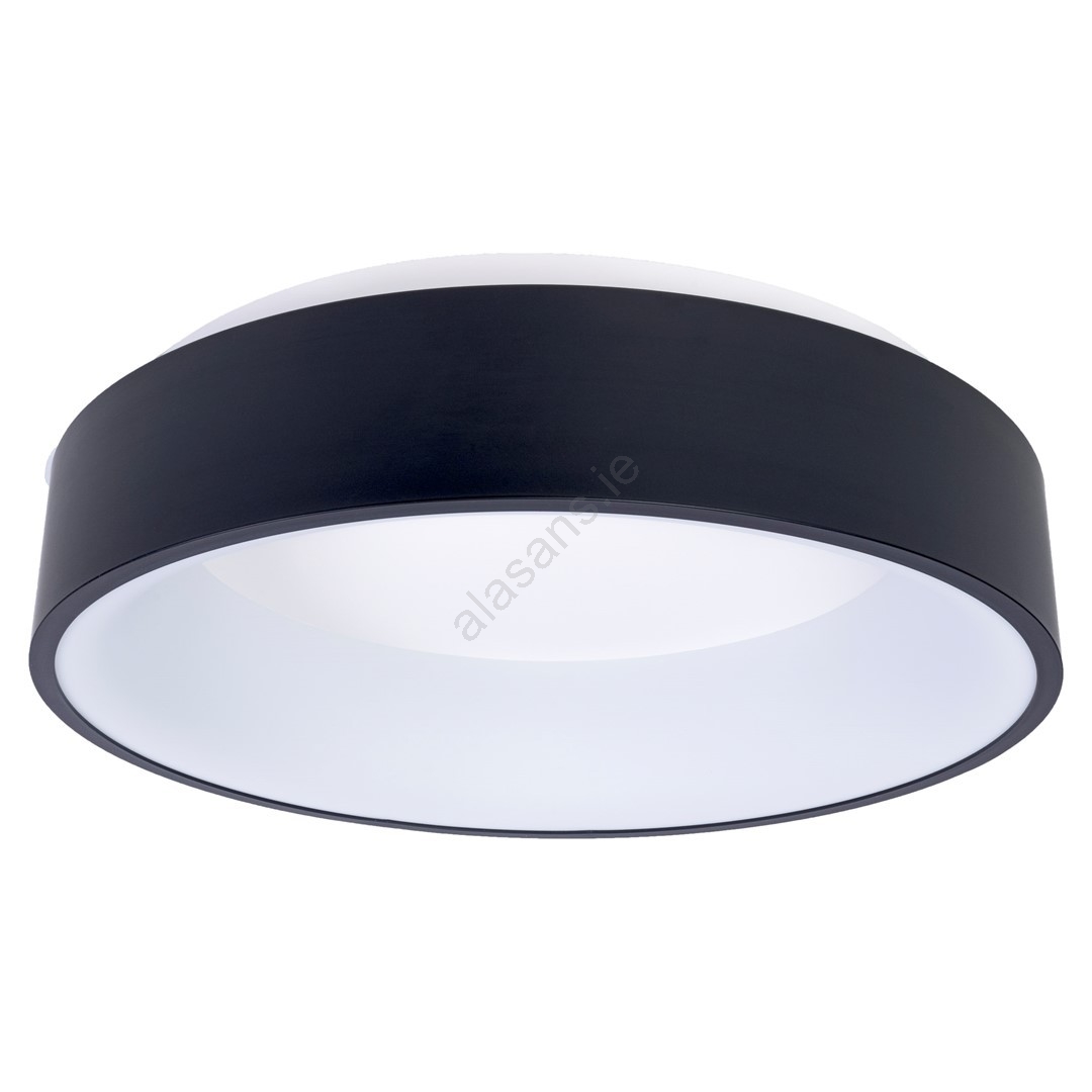 LED Ceiling light OHIO BLACK LED/32W/230V diameter 60 cm | Alasans