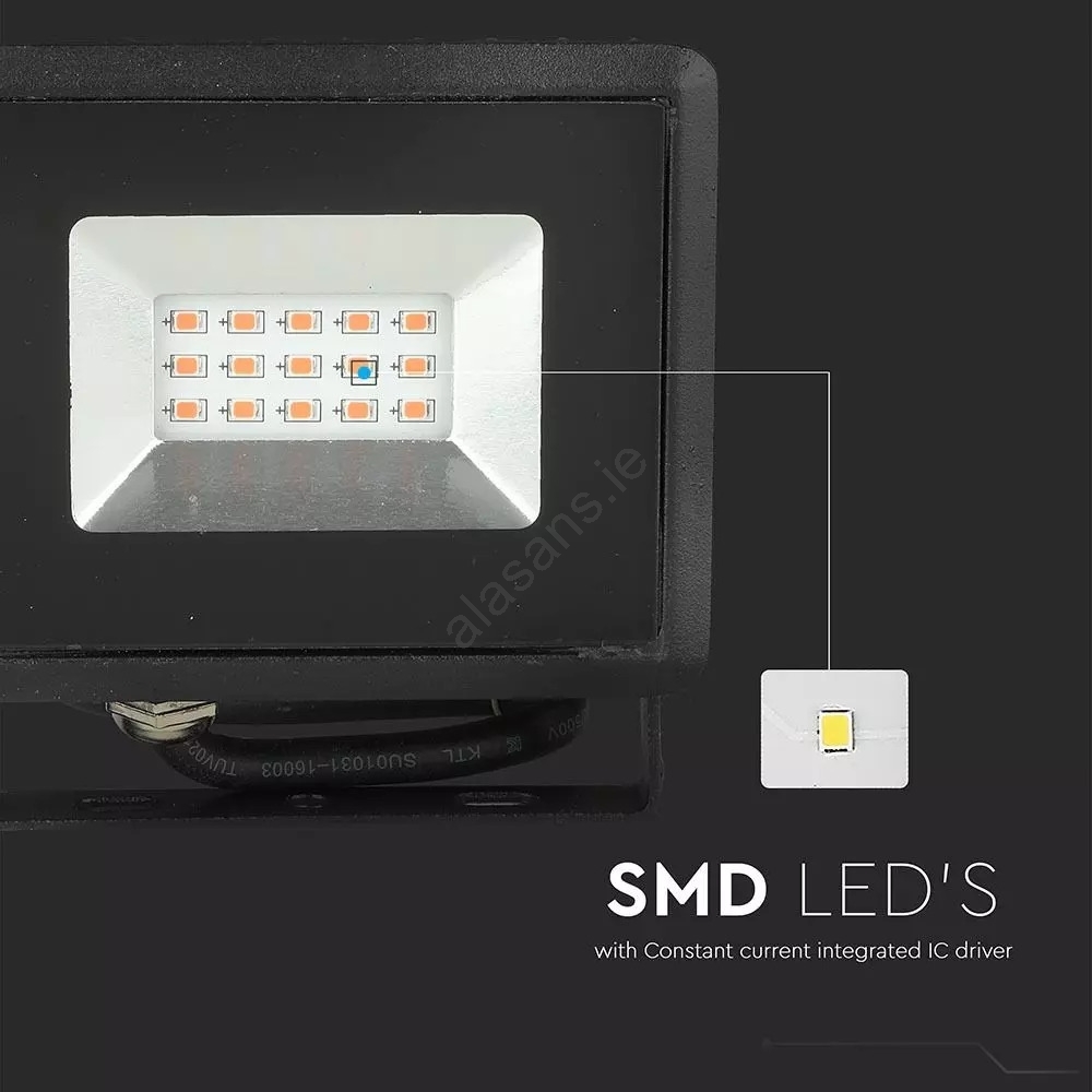 LED Floodlight LED/10W/230V IP65 red light | Alasans