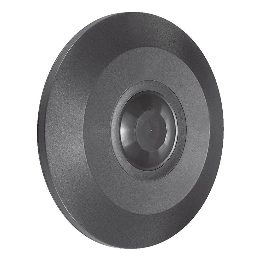 Motion sensor ceiling PIR 360° 1000W/230V black | Alasans