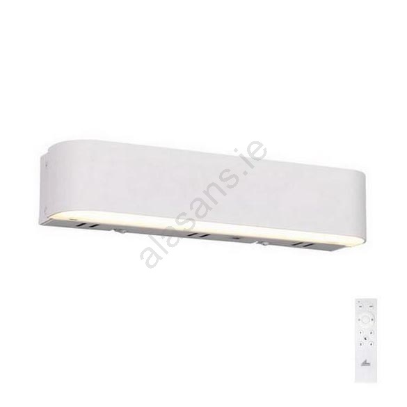 Trio - LED RGBW Dimmable wall light ADRIANA LED/5,5W/230V + RC | Alasans